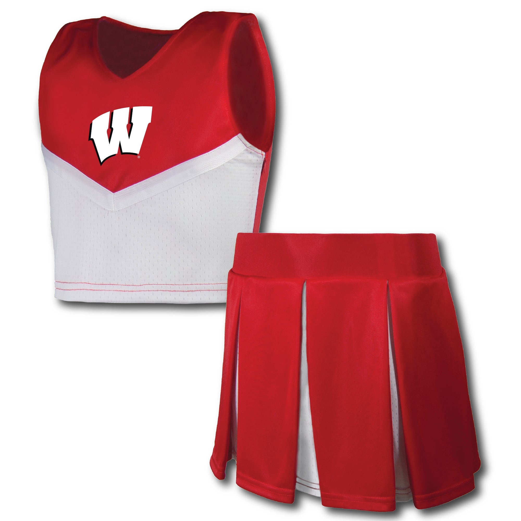 Officially Licensed Wisconsin Badgers Youth Girls' Cheerleading Set ...