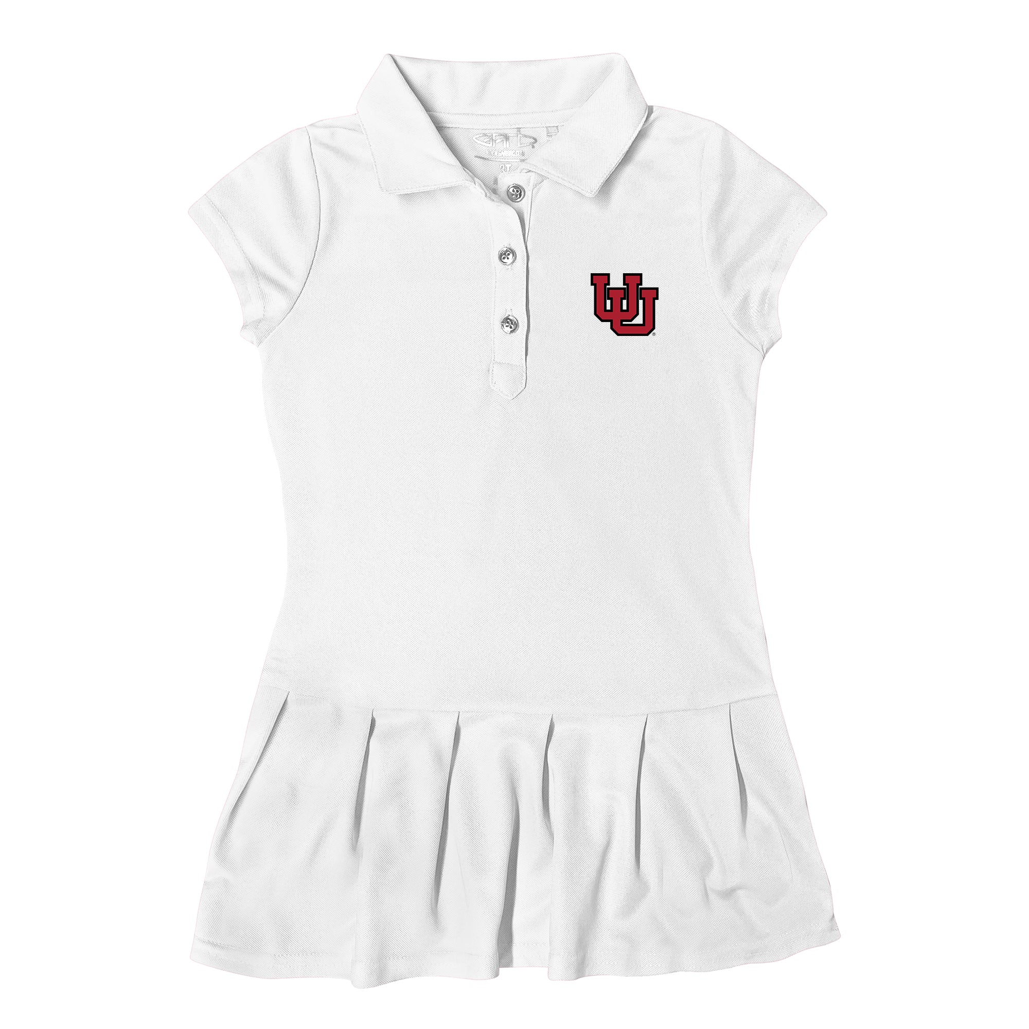 Officially Licensed Utah Utes Toddler Girls' Polo Dress - Moisture ...