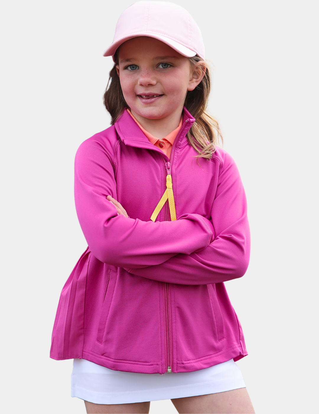 Shop Stylish Youth Girls High Performance Full Zip Layer Pullover – Garb