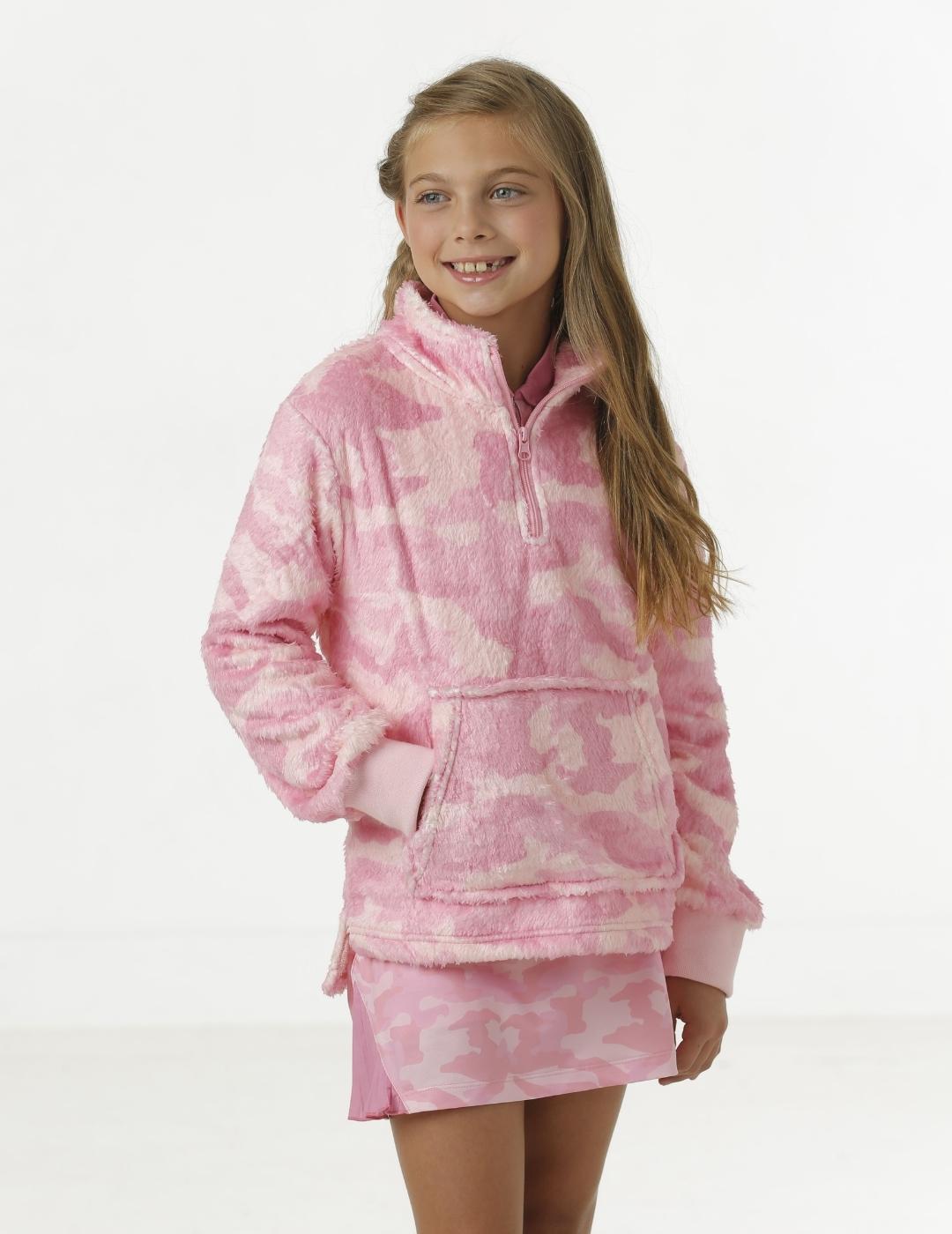 Everleigh Youth Girls' Fleece Pullover – Garb